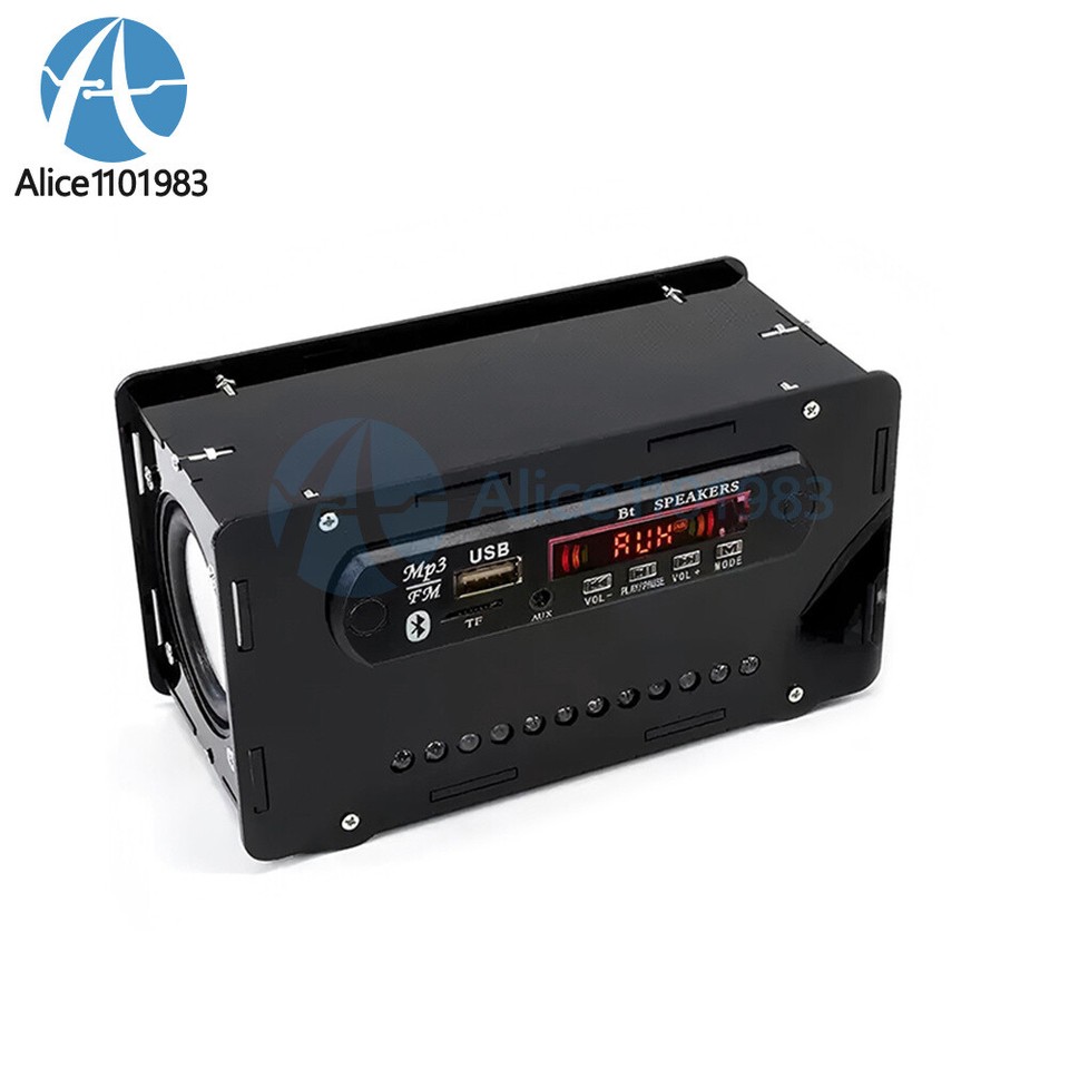 DIY Bluetooth Speaker Kit FM Radio DIY Electronic Kit Soldering ...