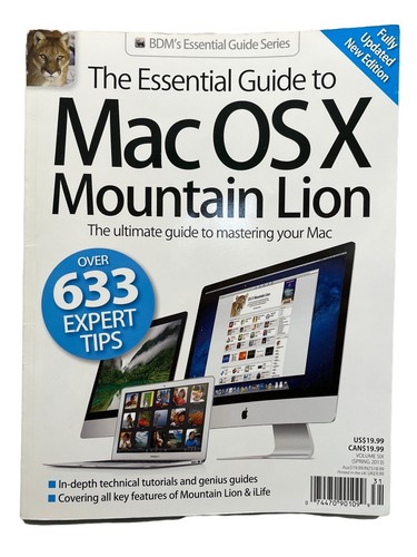 The Essential Guide to Mac OS X Mountain Lion Book Apple Software Guide 74470901099| eBay