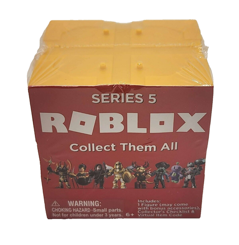 ROBL0X Action Series 5 Red Valk Series Gold Yellow Blind Box Mystery ...
