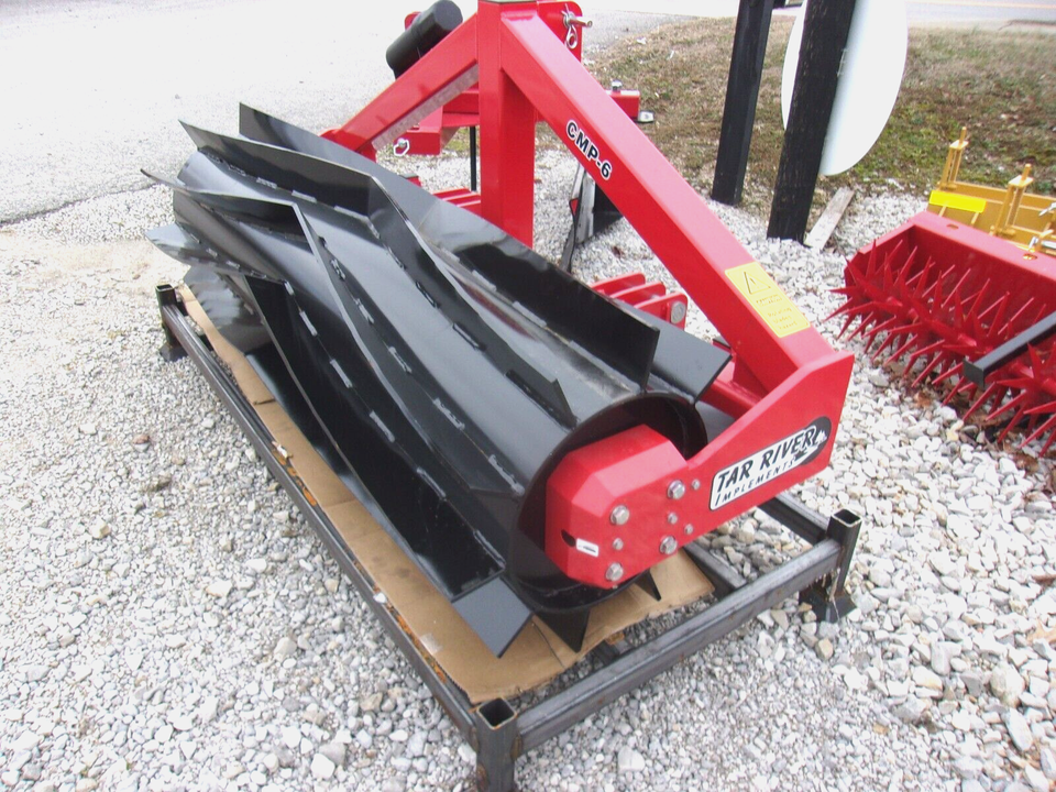 New TAR RIVER 6 ft. HD Crimper for food plots (FREE 1000 MILE DELIVERY ...