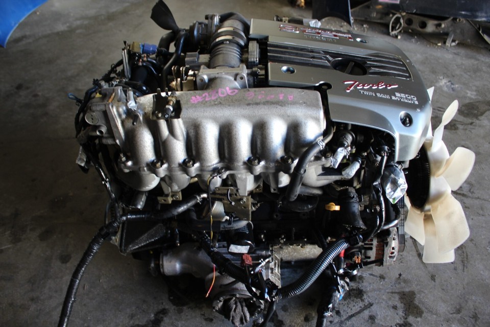 JDM 98-02 NISSAN RB25DET AWD ENGINE SKYLINE STAGEA NEO 2.5L TURBO MOTOR ...