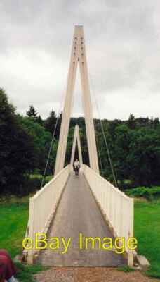 Photo 6x4 Plastic footbridge over River Tay Aberfeldy This innovative ...