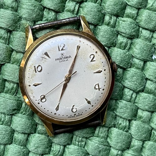 Printania Watch Geneve Fond Acier Inoxydable for parts or repair | eBay
