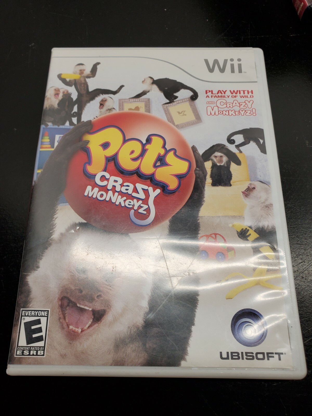 Ubisoft Petz Crazy Monkeyz Wii Game - CIB 8888174349| eBay