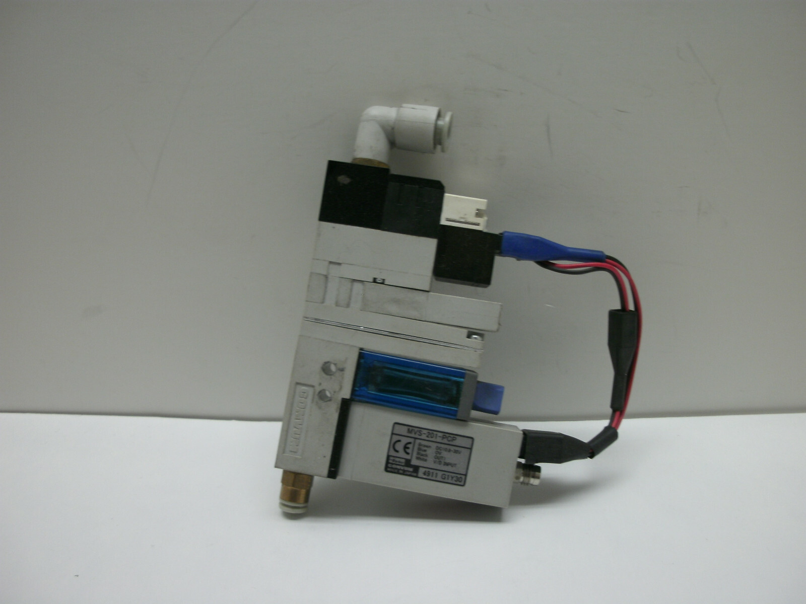 PARKER CONVUM MVS-201-PCP VACUUM GENERATOR VALVE W/CKV010-4E ...