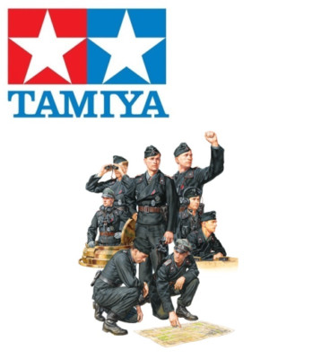 Tamiya 35354 German Wehrmacht Tank Crew Set 1:35 Scale Kit ...