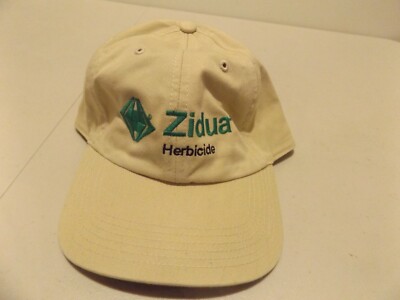 Vintage--Zidua Herbicide, Tan, Hat-Cap Adjustable Strap Back | eBay