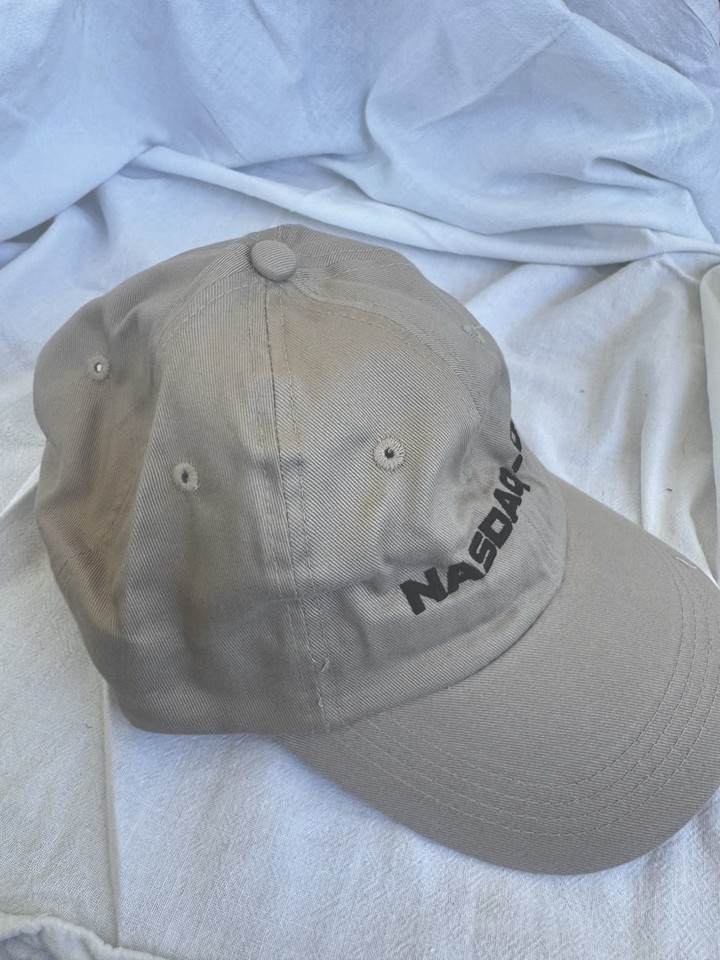 Vintage NASDAQ-100 Open 20 Years Hat Cap QQQ Logo Adjustable Tennis ...