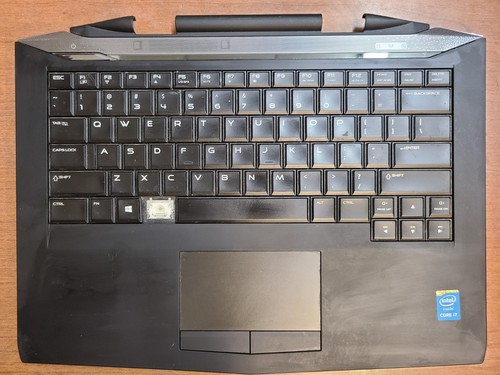 OEM! DELL ALIENWARE 14 14" LAPTOP PALMREST TOUCHPAD KEYBOARD YVPYP 0YVPYP READ!! | eBay
