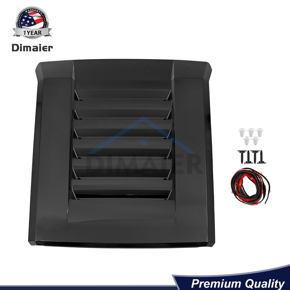 For 2024 2025 Toyota Tacoma Upper Hood Scoop Hood Bulge Black 76181 ...