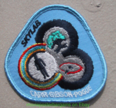 NASA SKYLAB SPACE PROGRAM Embroidered Sew-On PATCH CARR GIBSON Vintage 1980's | eBay