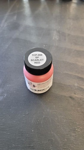 NIB 066 Tru-Color Paint Southern Pacific Scarlet Red, 1 ounce | eBay