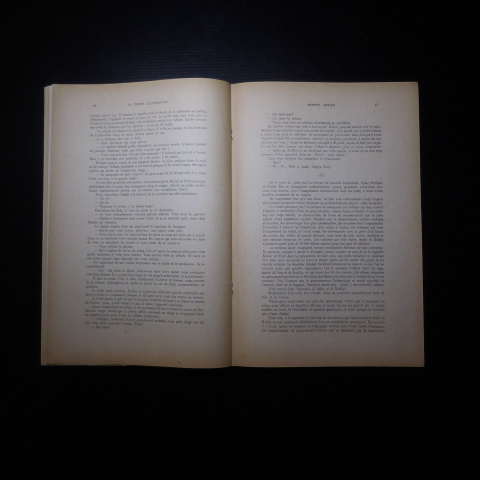 N25.155 The Little Illustration 699 Novel 1934 Air Service JE Gurdon ...