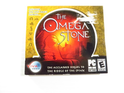 The Omega Stone - PC DVD ROM Video Game, Brand NEW SEALED, FREE 2-3 Day ...