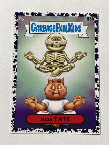 2020 Garbage Pail Kids 35th Anniversary Bruised Black Parallel MEDI ...