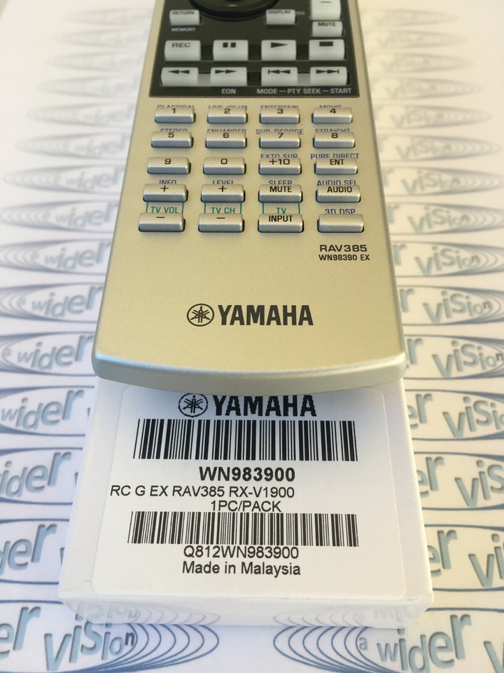 *NEW* Genuine Yamaha AV Receiver Remote Controls - HTR, RX-V and RX-A ...