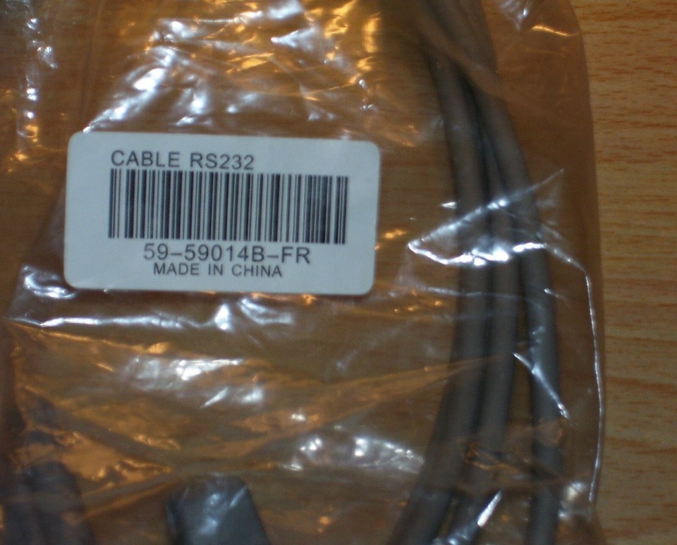 METROLOGIC SCANNER CABLE - RS232 - 59-59014B-FR - NEW IN PKG - | eBay