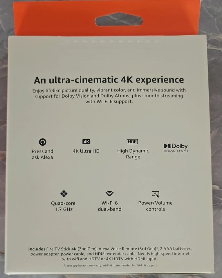 Brand NEW 2024 Amazon Fire TV Stick 4K UHD Streaming Media Player W ...