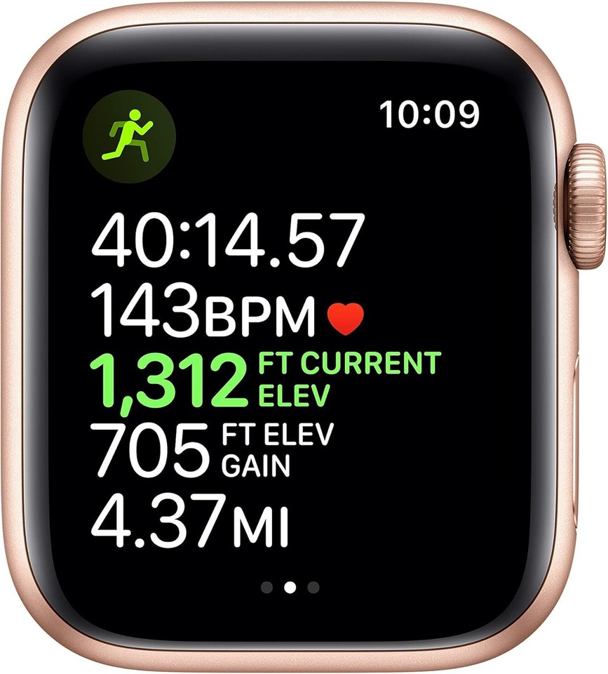Apple Watch Series 5 Aluminum 40mm A2094 (GPS + Cellular) Gold ...