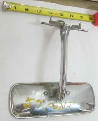 1957 Pontiac Interior Mirror Chrome Used Orig 55 56 57 Chevy 150 210 ...
