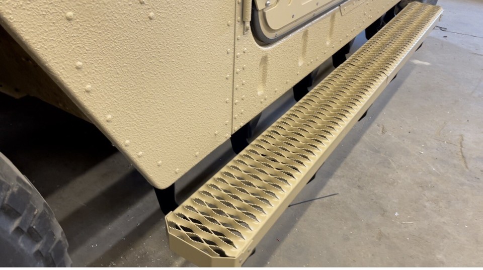 Military Humvee Tactical Running Boards - No brackets Or Hardware ...