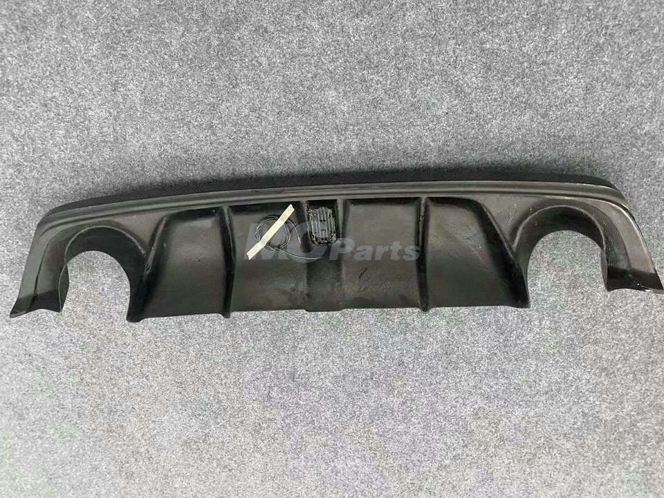 Real Carbon Fiber Rear Bumper Diffuser W/LED BRAKE LIGHT For Infiniti ...