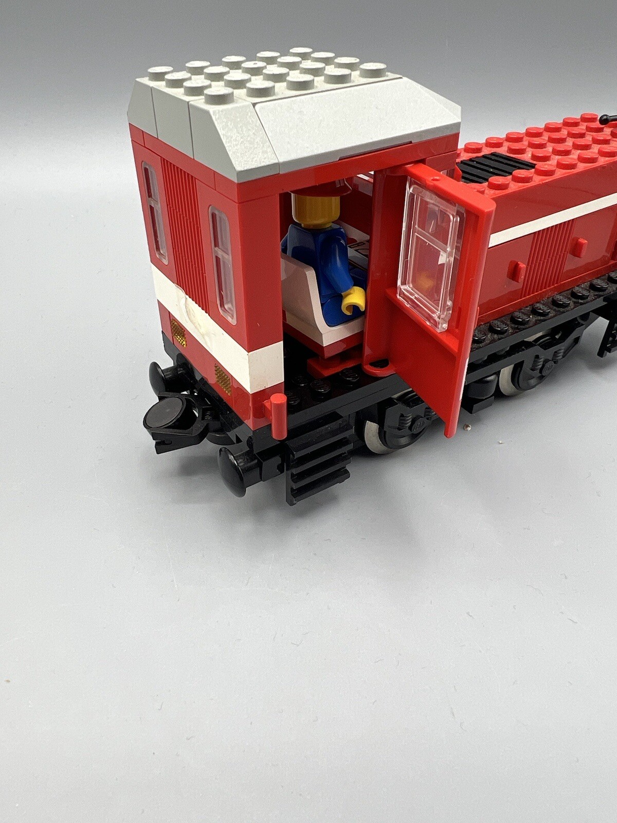 LEGO® Eisenbahn Set 9V TRAIN 4563 Load N' Haul Railroad Güterlok NUR ...