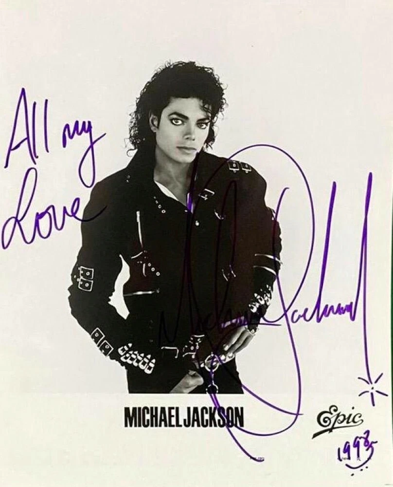 Michael Jackson Autograph Tattoo