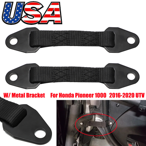 Door Tether Open Limiter Straps 0SU95-HL4-104R11 For Honda Pioneer 1000 ...
