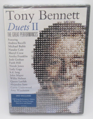 TONY BENNETT: DUETS II - THE GREAT PERFORMANCES DVD, FULL-SONG ...