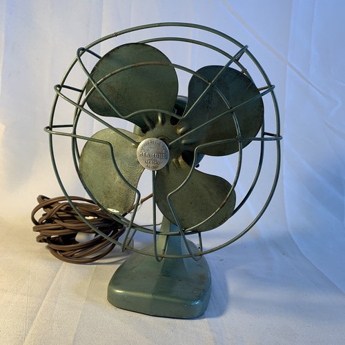 Vintage Sears Kenmore Table Desk Fan Adjustable Head Model 124.8047 ...