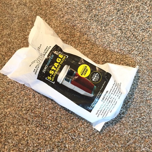 Zerowater 5 Stage Portable Filtration Replacement Filter - Zero Water ...