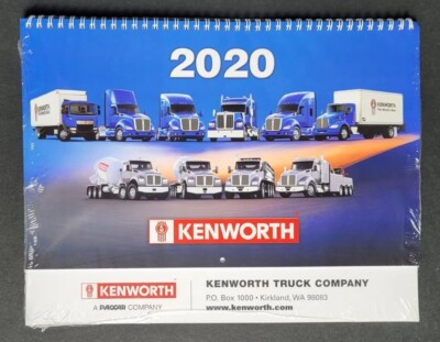 Kenworth 2020 Calendar - KENWORTH TRUCKS - 2020 Spiral Bound Calendar ...