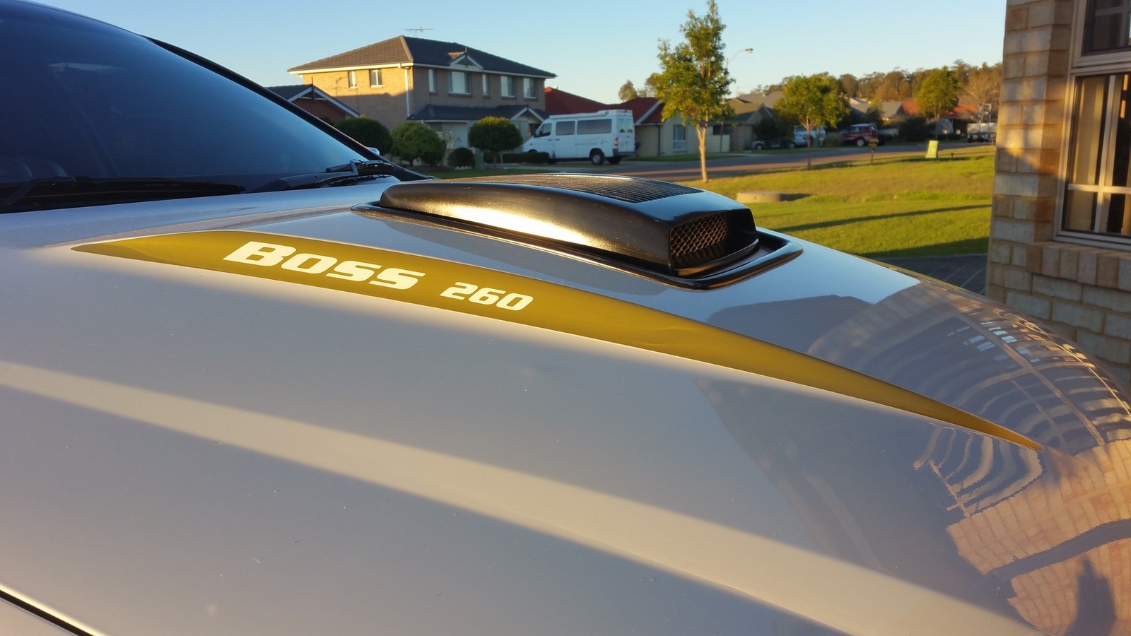 BONNET BULGE DECALS for FORD BA/BF XR8/GT/FPV ANY COLOUR | eBay Australia