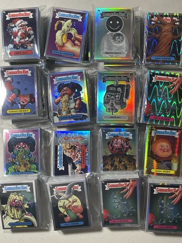 2024 topps chrome GPK S7 lot (800) SP cards WAVE/PRIZM/RORY/NEGATIVE ...