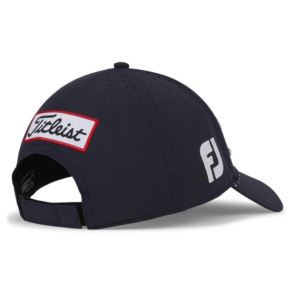 Titleist Tour Breezer Golf Cap Pro V1 Black Tour Adjustable OS Hat New ...