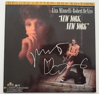 Robert De Niro Signed New York New York Laserdisc Backdraft Taxi Driver ...