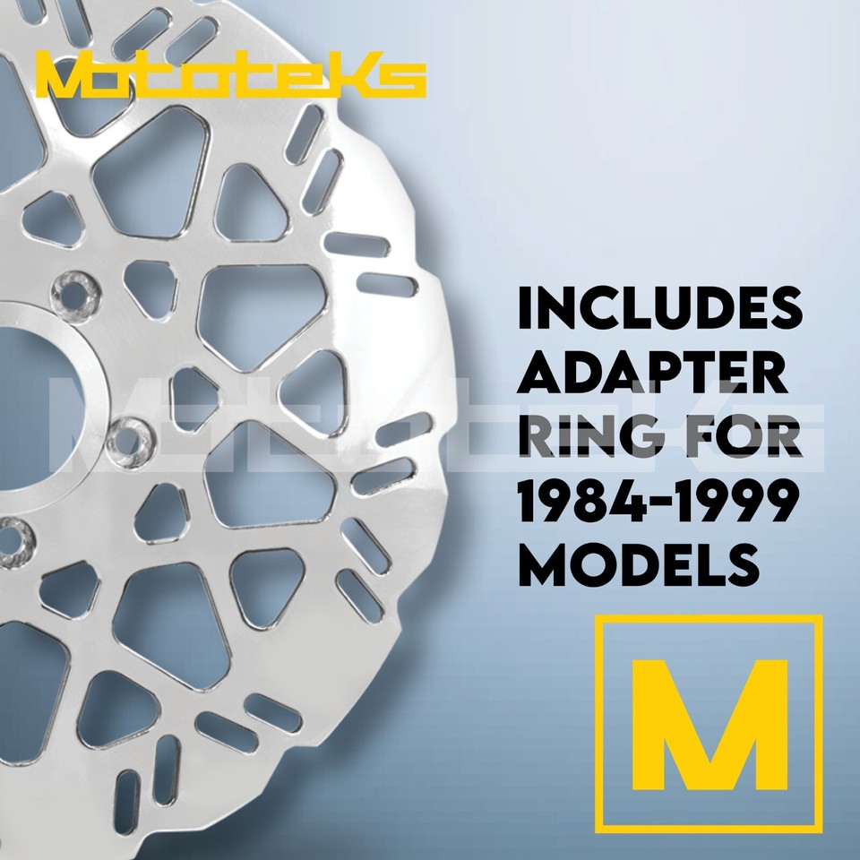 13" MESH ROTOR FRONT STAINLESS FOR HARLEY DAVIDSON MODELS (M2) | eBay