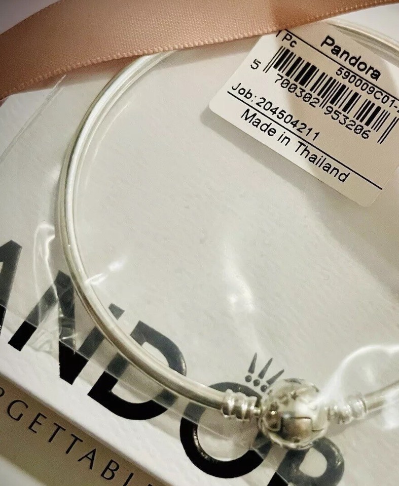 Pandora Sparkle Celestial Star Galaxy Bangle Bracelet 590009C01-19 Size ...