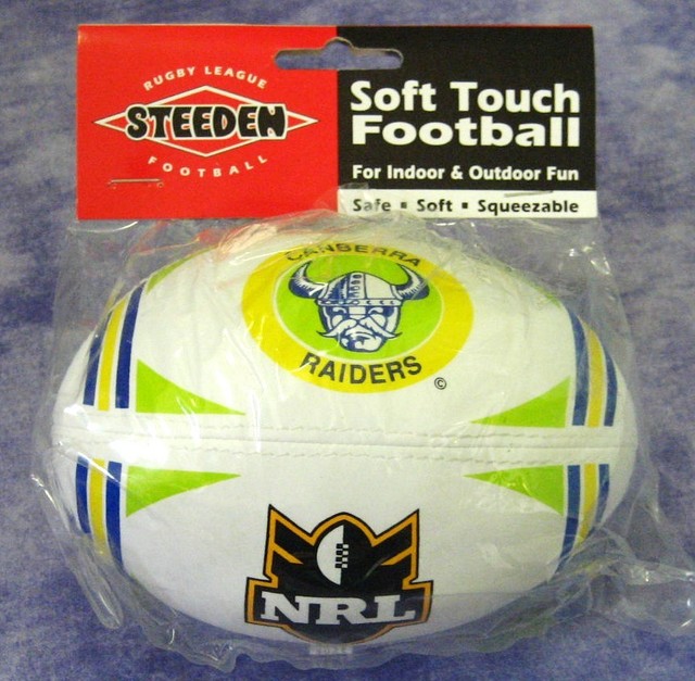 NRL Canberra Raiders Ball STEEDEN Mini Football - for sale online | eBay
