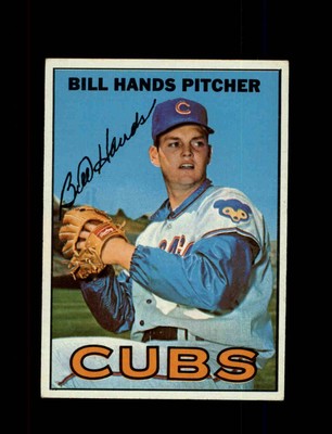 1967 BILL HANDS TOPPS #16 CUBS *R5751 | eBay