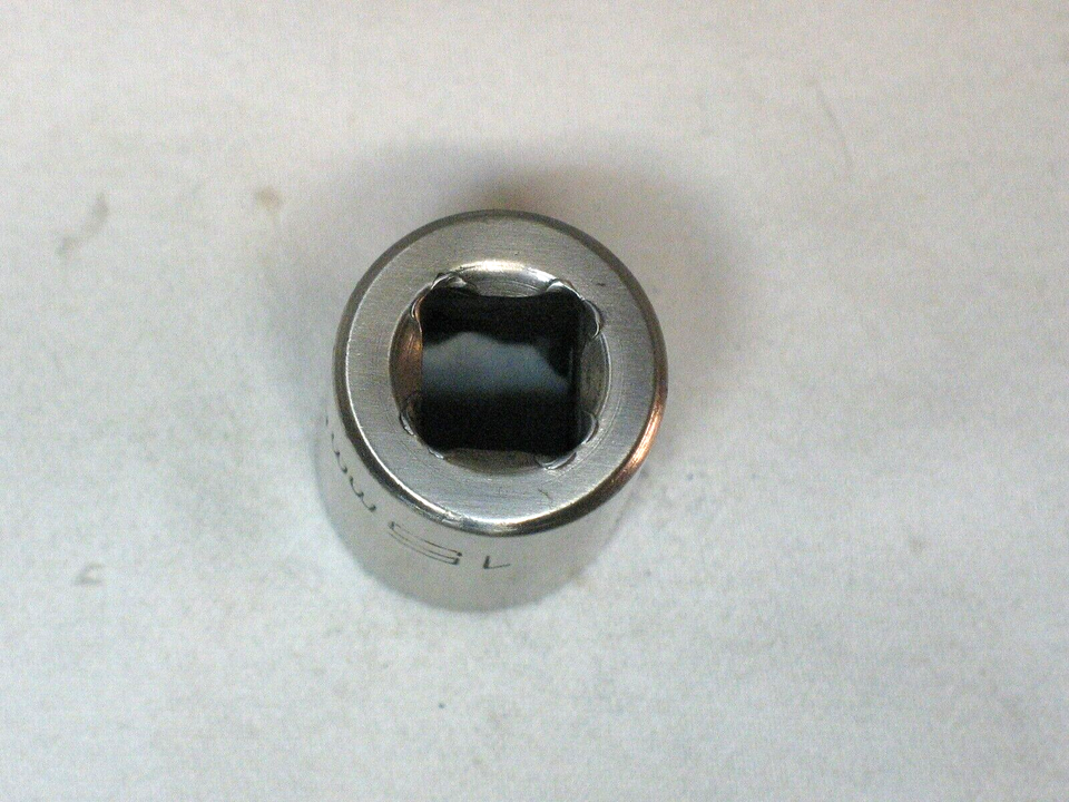 Matco Tools 3/8 Drive 15MM Metric 12 point Chrome Shallow Socket B15M2 ...