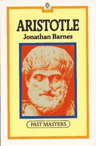 Aristotle (Past Masters) by Jonathan Barnes 9780192875815| eBay