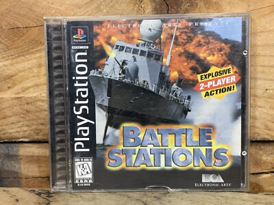 Battlestations (Sony PlayStation 1, 1997) PS1 Complete CIB W/ Manual ...
