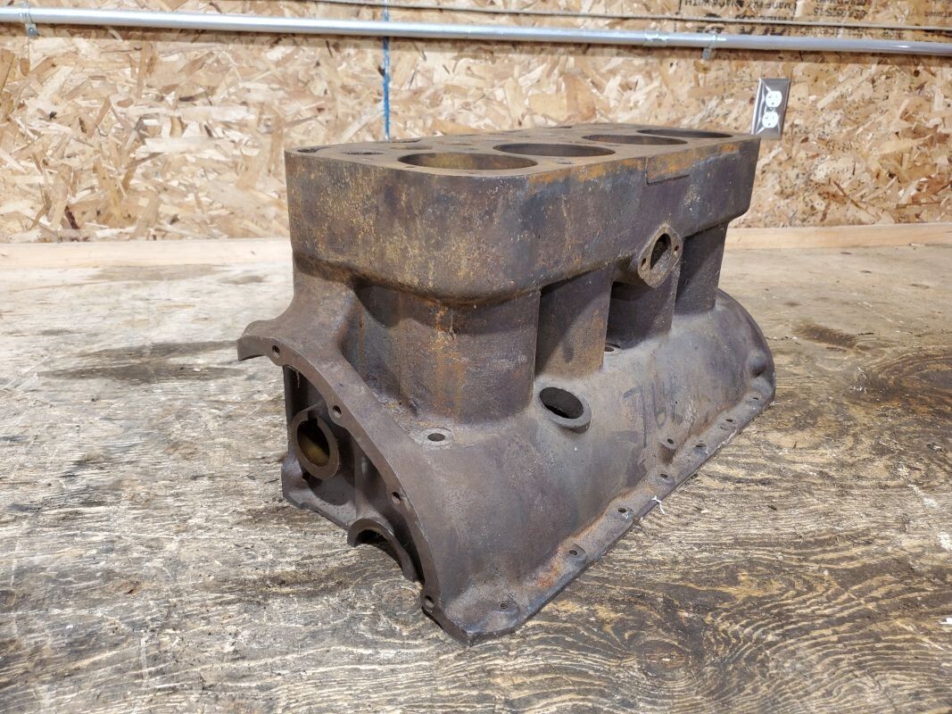 1932 Ford Model B 4 Cylinder Engine Motor Block | eBay