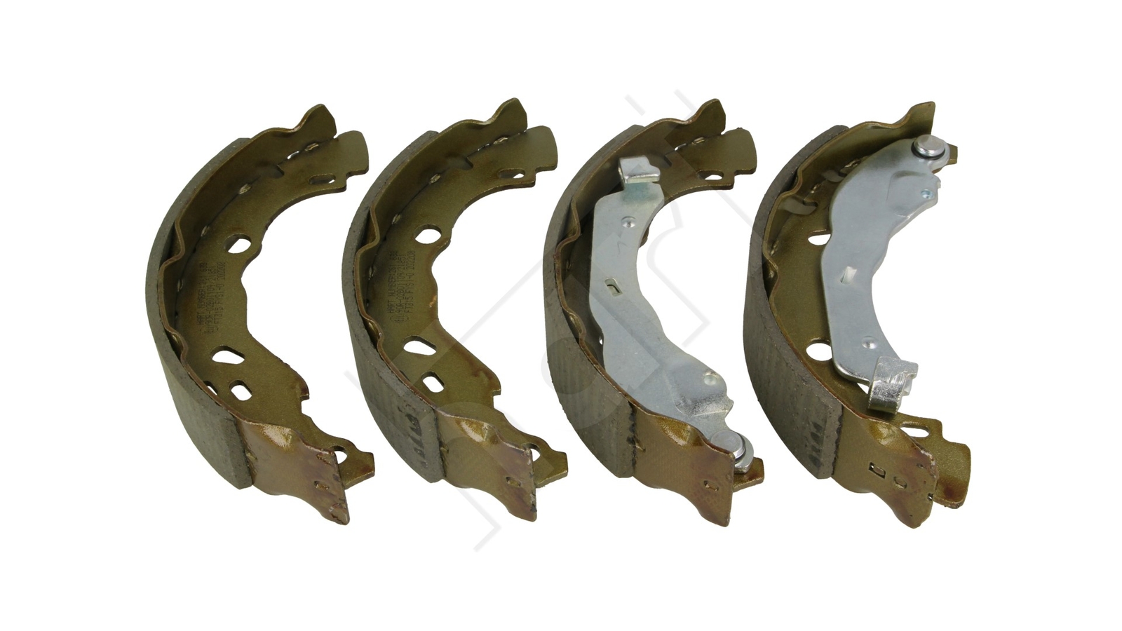 Bremsbackensatz Trommelbremse für PEUGEOT 208 12- /203.2X39/ 4241P1 ...