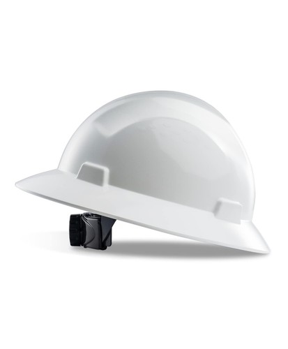 Full Brim Hard Hat Osha Construction Work Approved Hdpe Safety Helmet ...