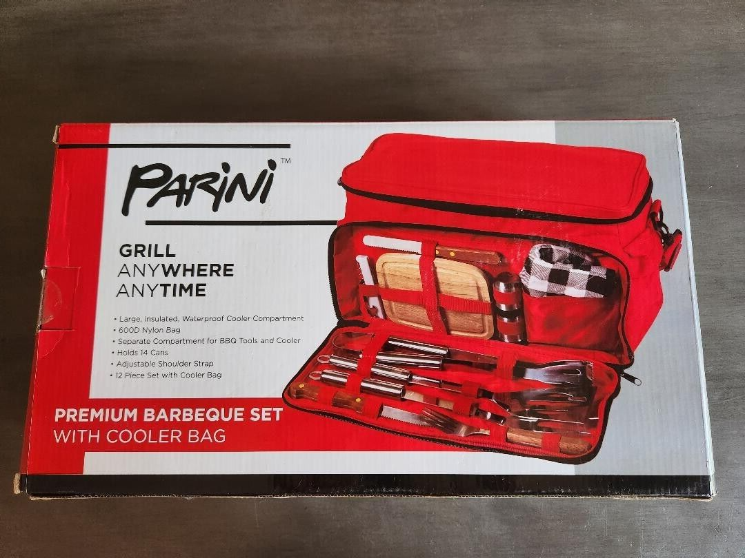 Parini Grill Anywhere Anytime Set + Cooler *Brand New in Box | eBay