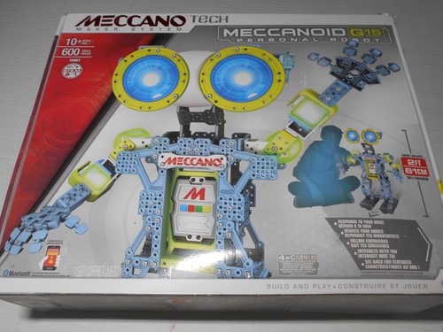NEW Meccano Maker System Meccanoid G15 Personal Robot 2ft Tall 15401 | eBay