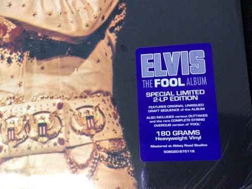 ELVIS PRESLEY 2LP FTD VINYL THE FOOL ALBUM FACTORY SEALED WITH HYPE ...